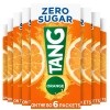 Tang Zero Sugar Orange Drink Mix, 6 ct On-the-Go Packets