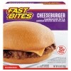 Fast Bites® Flamebroiled Beef Cheeseburger, 4.6 oz (Frozen)