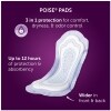 Poise Regular Moderate Absorbency Pads, 66 ct. | Family Dollar