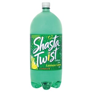 View Shasta Twist Lemon Lime Soda,