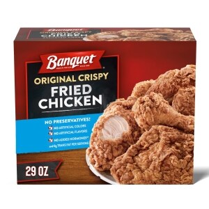Banquet Original Crispy Fried Chicken Assorted Pieces, Frozen Chicken ...