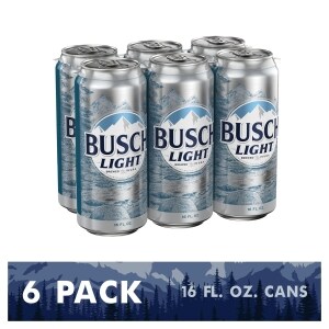Busch Light® Beer, 6 Pack 16 fl. oz. Cans | Family Dollar
