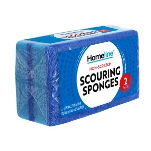 View Homeline Non-Scratch Scouring Sponges, 2