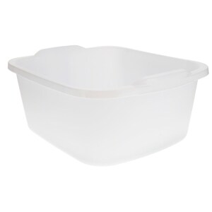 Sterilite Large White Dishpan, 18 qt.