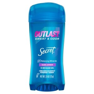 Secret Clean Lavender Clear Gel Deodorant | Family Dollar