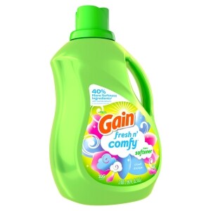 Gain Liquid Laundry Fabric Softener, 90 fl oz, Cloud Escape Scent with ...