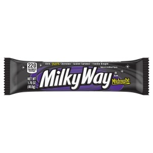 Milky Way, Midnight Dark Chocolate Candy, 1.76 Oz | Family Dollar