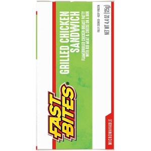 Fast Bites® Grilled Chicken Sandwich, 4.4 oz (Frozen) | Family Dollar