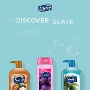 Suave Essentials Gentle Body Wash, Sweet Pea & Violet, 18-oz. | Family ...