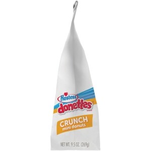 HOSTESS Crunch DONETTES Bag, Sweet Coconut Crunch, 9.5 oz | Family Dollar