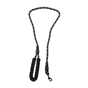 Family Pet Black XL Reflective Rope Leashes, 48-in.