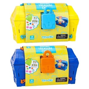 Treasure Chest Diving Toys, 19-pc.