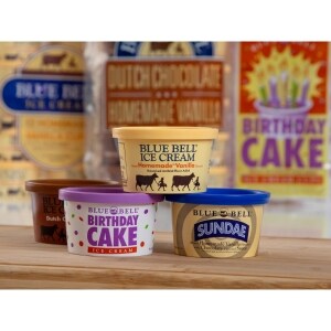 Blue Bell Homemade Vanilla Ice Cream Cups - 12 ct / 3 fl oz | Family Dollar
