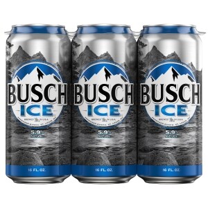 Busch Ice® Beer, 6 Pack 16 fl. oz. Cans