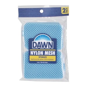 Dawn Poly Mesh Scrubbers Pack of 2