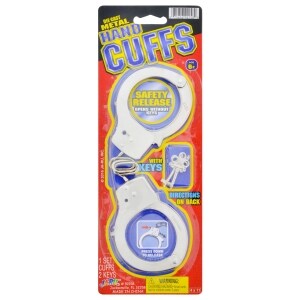 Die-Cast Metal Handcuffs with Keys