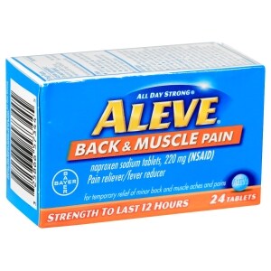 Aleve Back & Muscle Pain Reliever, 24ct. | Family Dollar