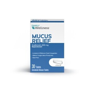 Refensen Mucus Relief Tablets, 30 ct. | Family Dollar