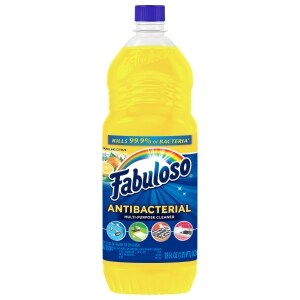 Fabuloso Antibacterial Multi-Purpose Cleaner - Sparkling Citrus Scent ...