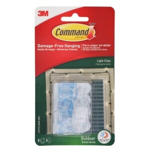 Command Outdoor Light Clips, 8-ct. Packs | Family Dollar