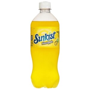Sunkist Pineapple Soda, 20 fl oz bottle | Family Dollar