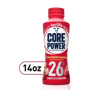 Core Power Complete Protein by Fairlife, 26G Strawberry-Banan flavor ...