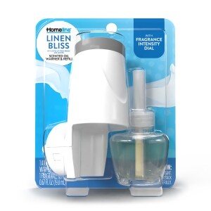 Homeline cented Oil Warmer and Linen Bliss Refill