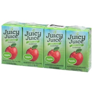 Juicy Juice Apple Juice, 4.23 fl oz. Juice Boxes, 4 ct. | Family Dollar
