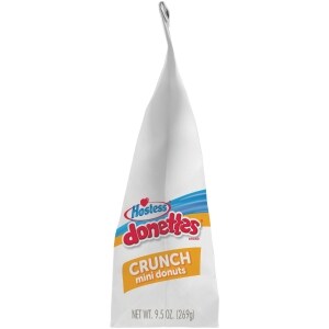 HOSTESS Crunch DONETTES Bag, Sweet Coconut Crunch, 9.5 oz | Family Dollar