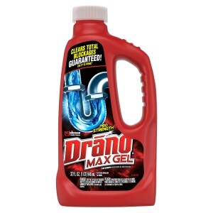 Drano Max Gel Clog Remover, 32-oz. Bottle