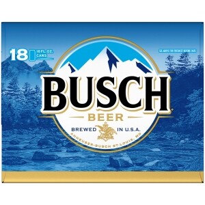 Busch Beer, 18 Pack Beer, 16 FL OZ Cans | Family Dollar
