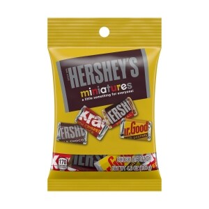 Hershey's Chocolate Candy Miniatures 4.8 oz