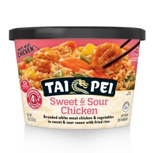 Tai Pei Sweet & Sour Chicken and Vegetable Fried Rice Asian Meal, 11 oz ...