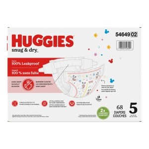 Huggies Snug & Dry Size 5 Diapers, 76 ct. | Family Dollar