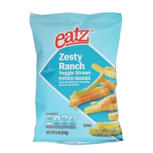 Eatz Crunchy Veggie Straws - Zesty Ranch, 5 oz. | Family Dollar