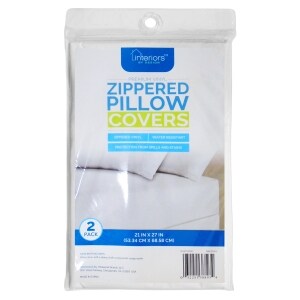 Zippered Vinyl Pillow Covers, 2 ct. | Family Dollar