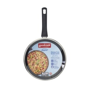 GoodCook Inspire Non-stick Chicken Fryer Pan with Lid, 9.5 in.