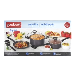 GoodCook Inspire Non-stick Cookware Sets, 7 pc.