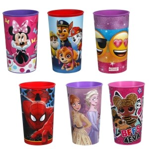 Assorted Character Cups