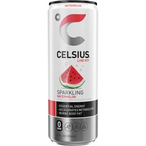 CELSIUS Sparkling Watermelon, Functional Essential Energy Drink 12 Fl ...