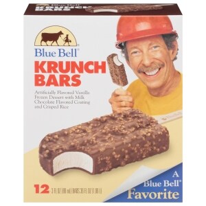 Blue Bell Krunch Bars - 12 ct / 3 fl oz | Family Dollar