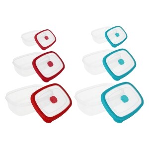 Family Chef Food Storage Container Sets, 3 pc.