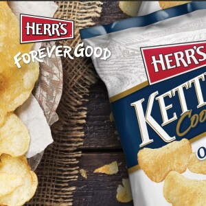 Herr's Original Kettle Cooked Potato Chips 8 oz | Family Dollar