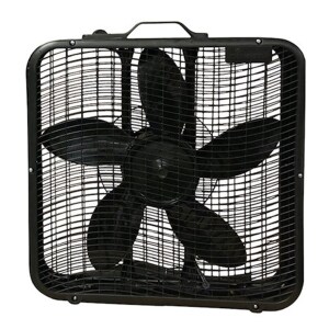 Cool Master Box Fan - Black, 23 in.