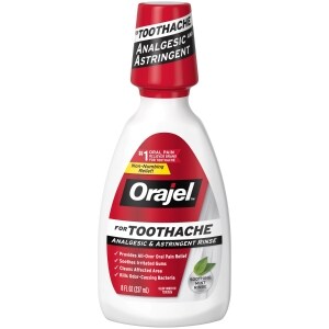 Orajel Toothache Rinse, 8 fl. oz., 6ct