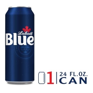 Labatt Blue Canadian Pilsner Beer - 24 fl oz Can