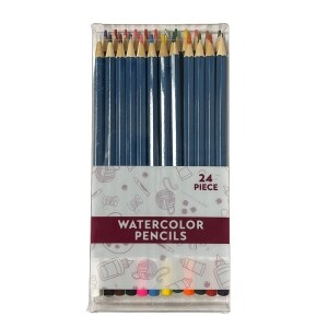 Watercolor Pencils, 24-ct.