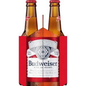 Budweiser Beer, 6 Pack Beer, 12 FL OZ Bottles, 5% ABV | Family Dollar