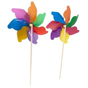 Giant Multicolor Pinwheel, 33-in.