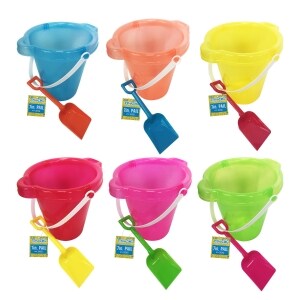 Assorted Toymazing Pail with Shovel Set, 7 in.